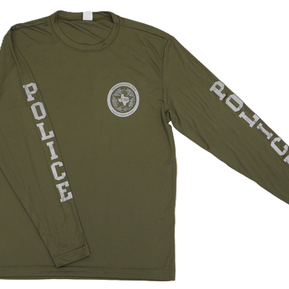 CID State Police DriFit Shirts- Long Sleeve – Texas DPSOA Online Store