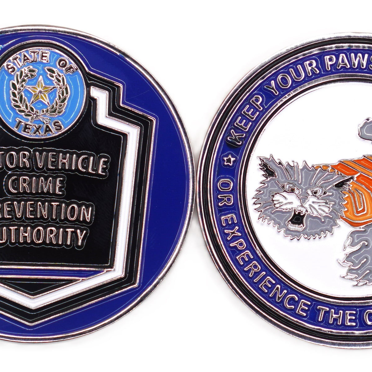 Motor Vehicle Crime Prevention Authority Conference Coin – Texas DPSOA ...