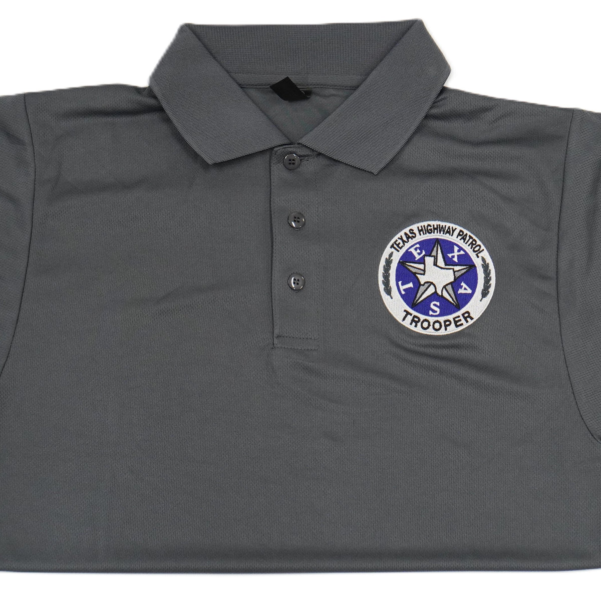 Trooper Badge Polo Shirt – Texas DPSOA Online Store