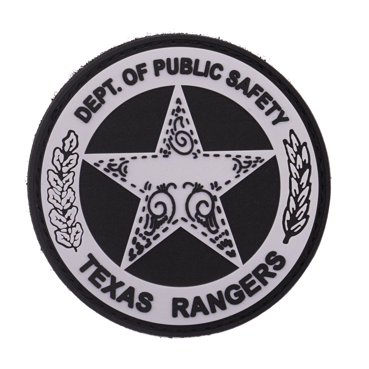Texas Ranger Badge PVC New Velcro Patch – Texas DPSOA Online Store