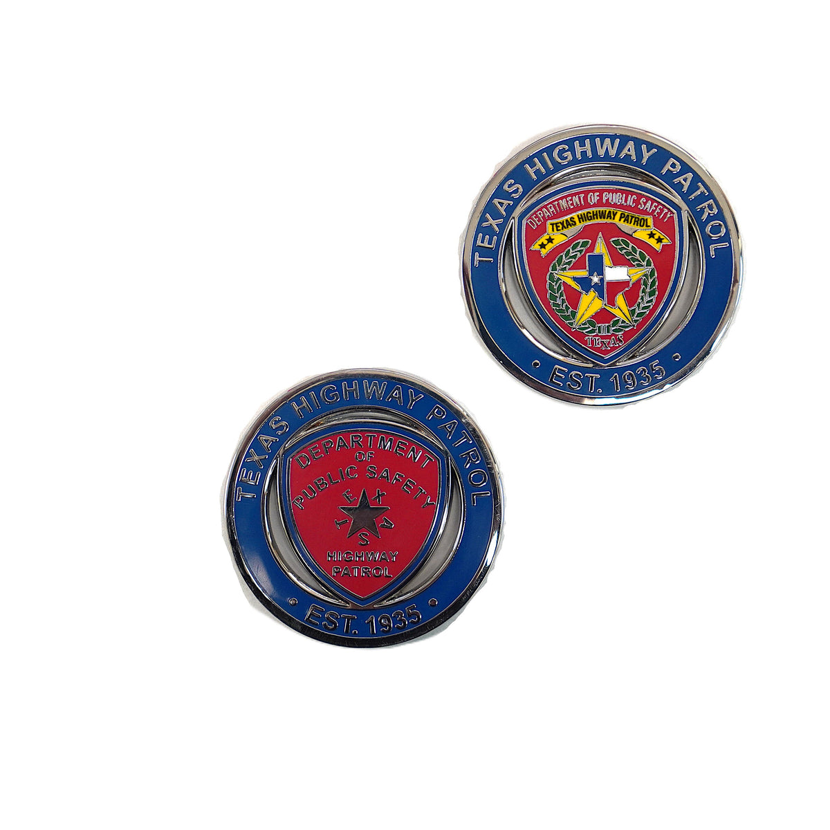 THP Die Cut Coin – Texas DPSOA Online Store