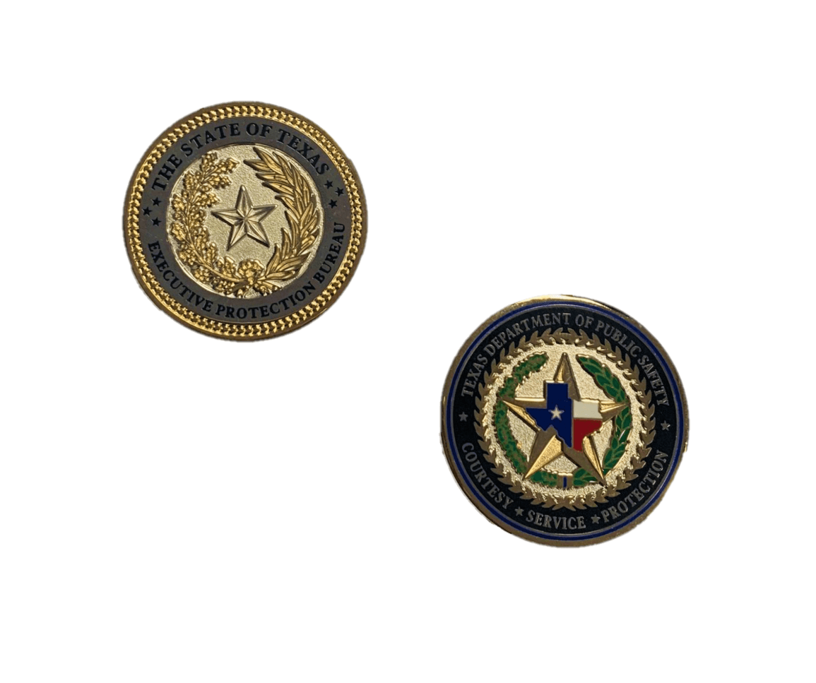 Executive Protection Bureau Coin – Texas DPSOA Online Store
