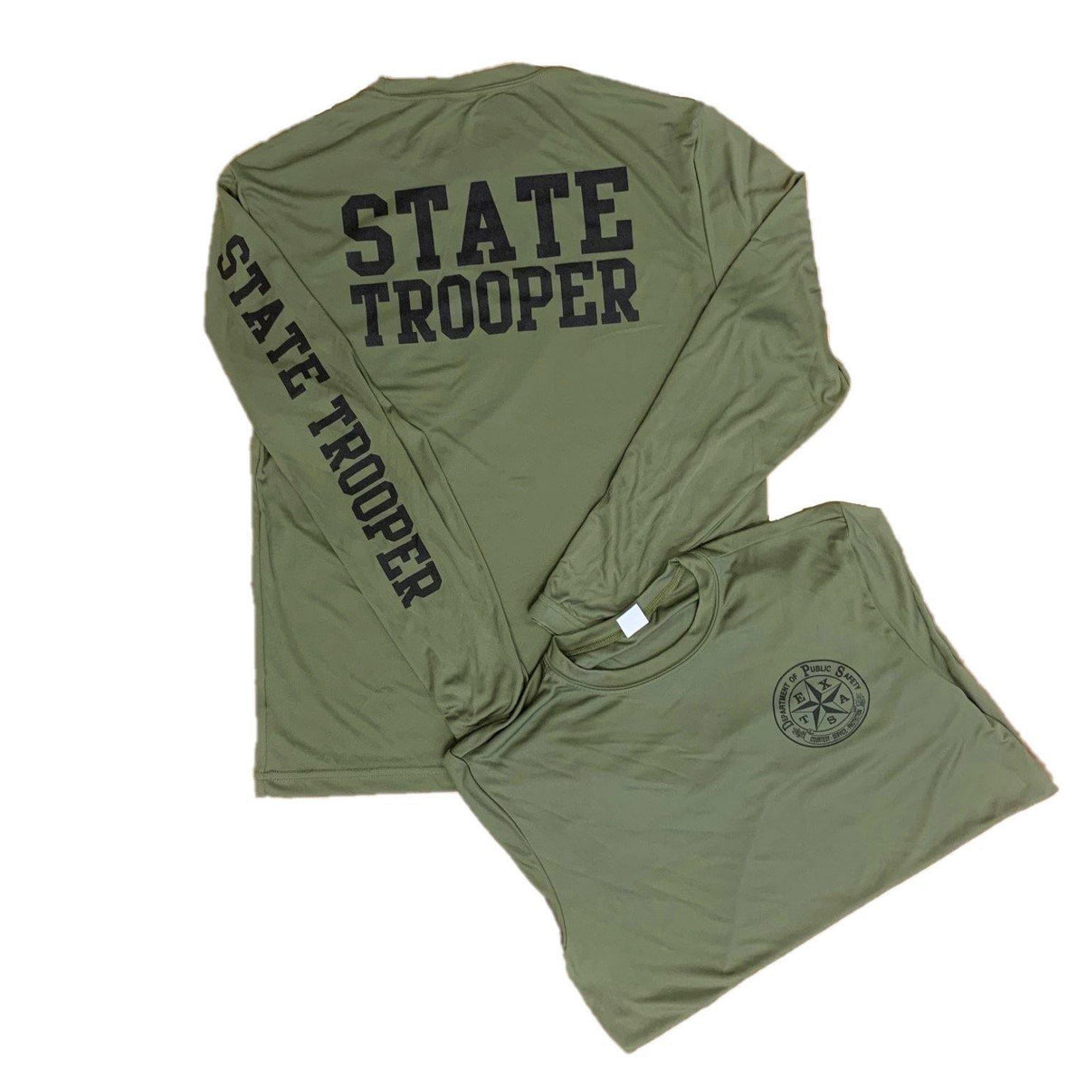 State Trooper DriFit Shirts- Long Sleeve – Texas DPSOA Online Store