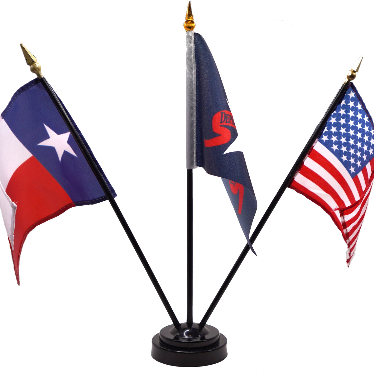 Mini Flag Display – Texas DPSOA Online Store
